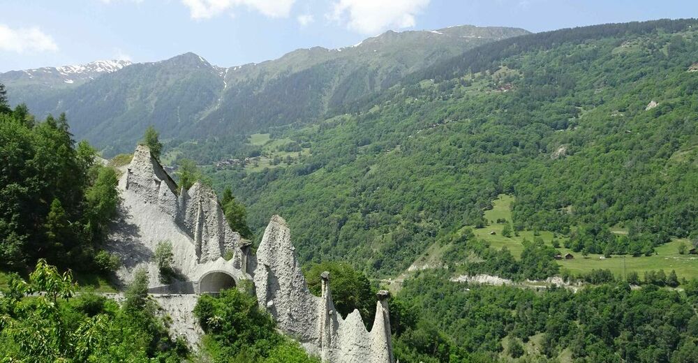 Veysonnaz – Grand Bisse de Vex – Les Prasses – Ancien Bisse de Fang ...