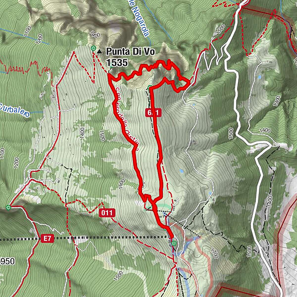 Lago di Garda - Malcesine - Veneto Italy - BERGFEX - Wanderung - Tour ...