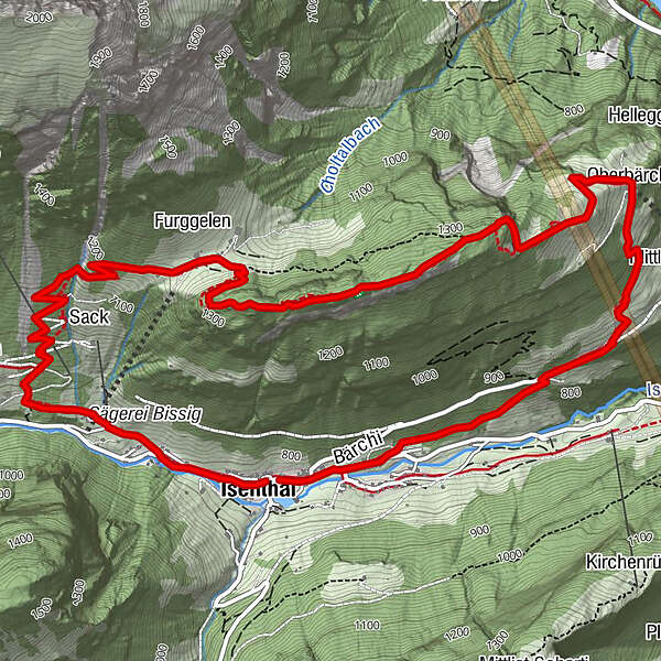 Urner Mundartweg (Rundwanderung im Isenthal) - BERGFEX - Wanderung ...
