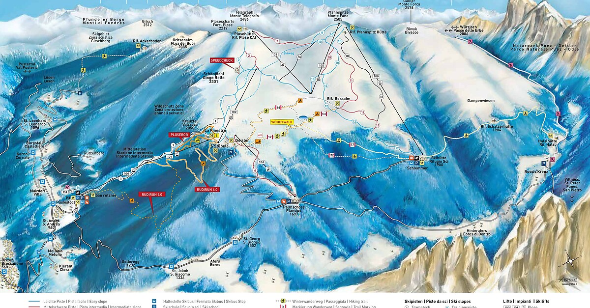 BERGFEX: Ski resort Plose Brixen - Skiing holiday Plose Brixen