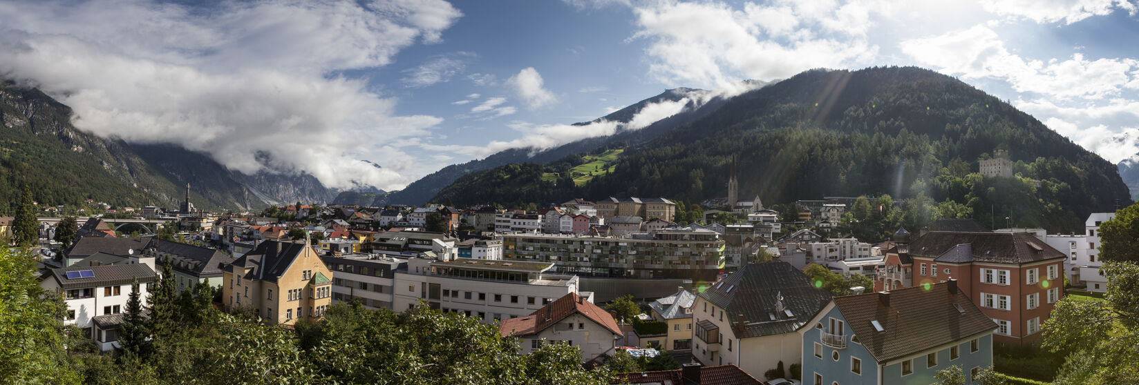 BERGFEX: Panoramakarte Landeck: Karte Landeck - Alm - Landeck