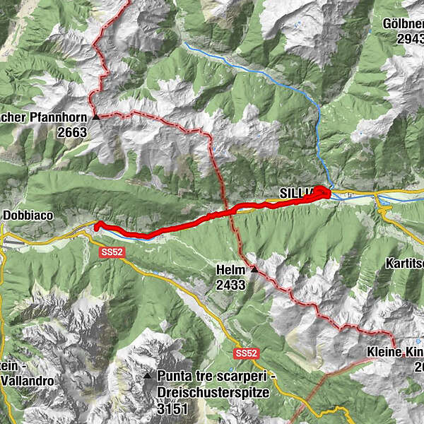 Radtour Innichen - BERGFEX - Mountainbike - Tour Tirol