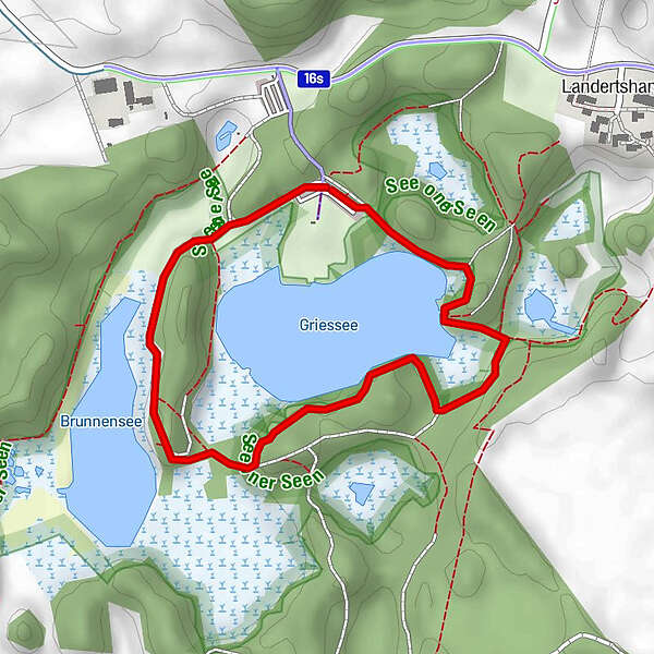 Griessee - BERGFEX - Wanderung - Tour Bayern