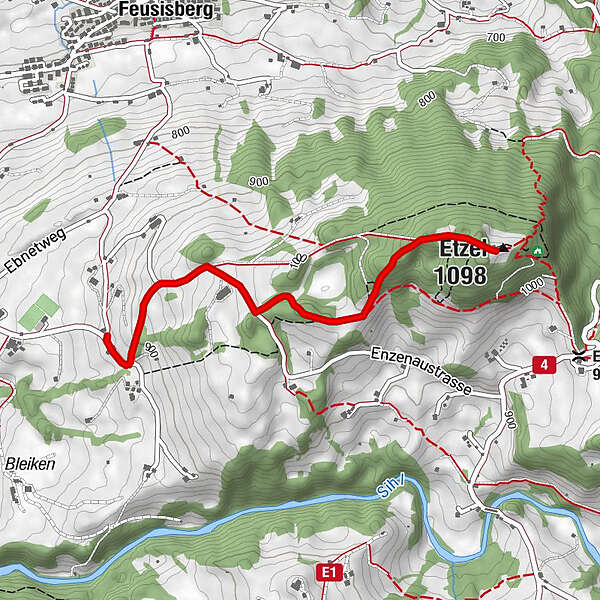 Feusisberg - Bergrestaurant Etzel-Kulm - Etzel - BERGFEX - Wanderung ...