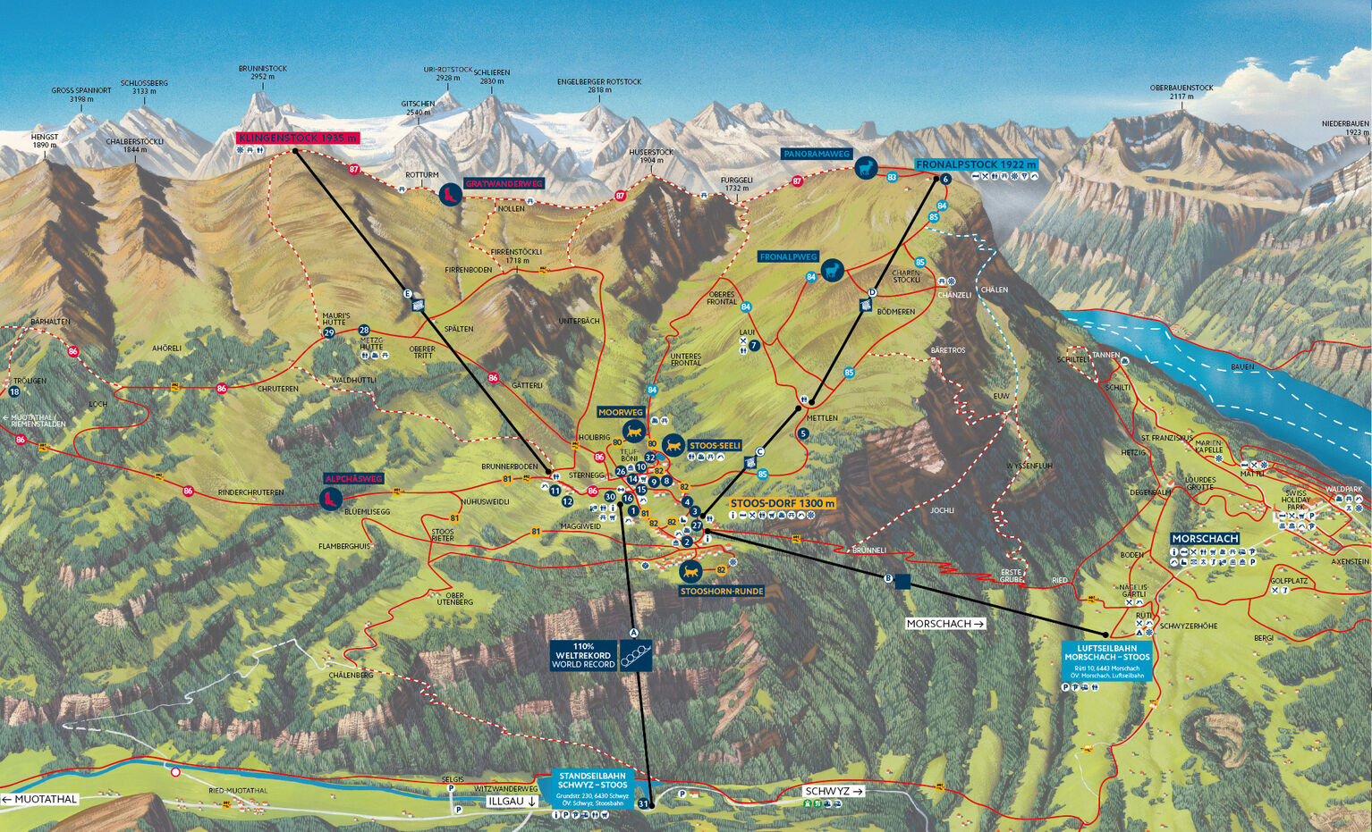 BERGFEX: Stoos: Urlaub Stoos - Reisen Stoos