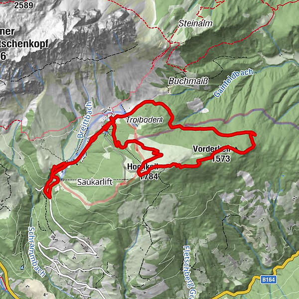 Mühlbach am Hochkönig - Arthurhaus - Vorderkeil - Hochkeil - BERGFEX ...