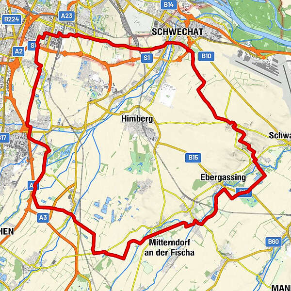 Route Mammutmarsch-Training - BERGFEX - Randonnée - Parcours Basse-Autriche