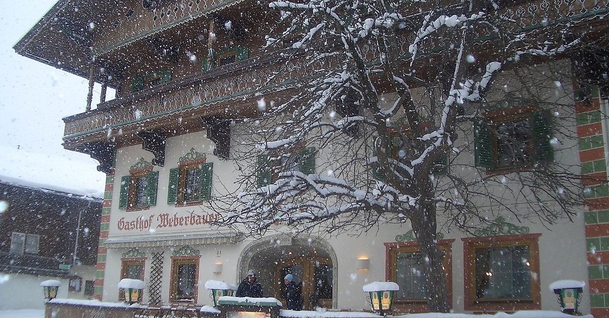 Gasthof Weberbauer: Hôtel-restaurant Scheffau in Tirol, SkiWelt / Scheffau