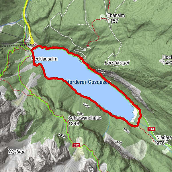 Gosausee - BERGFEX - Wanderung - Tour Oberösterreich