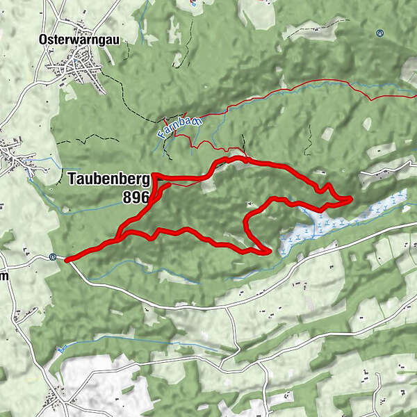 Warngau - Taubenberg - Berggasthof Taubenberg - BERGFEX - Wanderung ...
