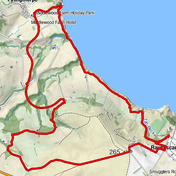 St. Hilda's Church - Stoupe Brow - Fylingthorpe - Ravenscar - BERGFEX ...