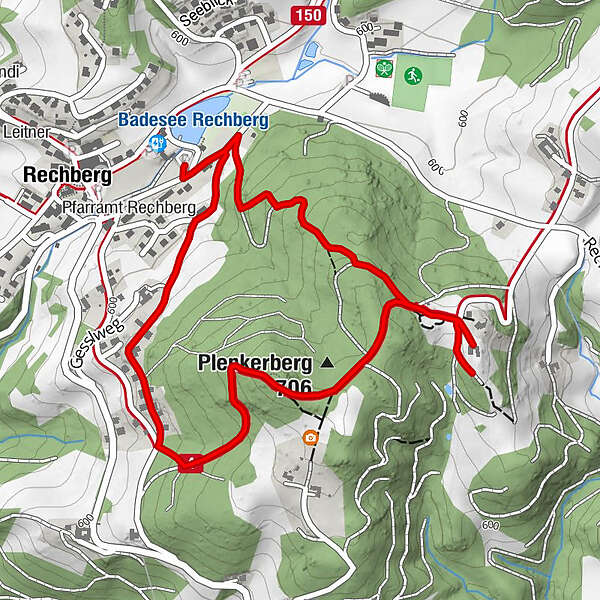 Rechberg - Plenkerberg - BERGFEX - Wanderung - Tour Oberösterreich