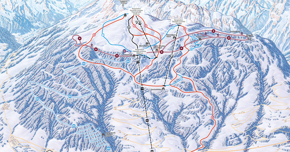 BERGFEX: Ski resort Rosskopf - Sterzing - Skiing holiday Rosskopf ...
