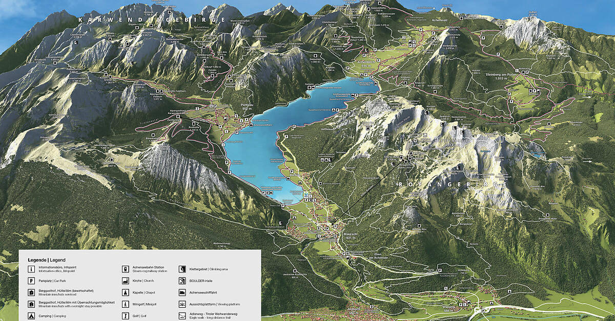 Wettervorhersage Pertisau am Achensee: 9 Tage - bergfex