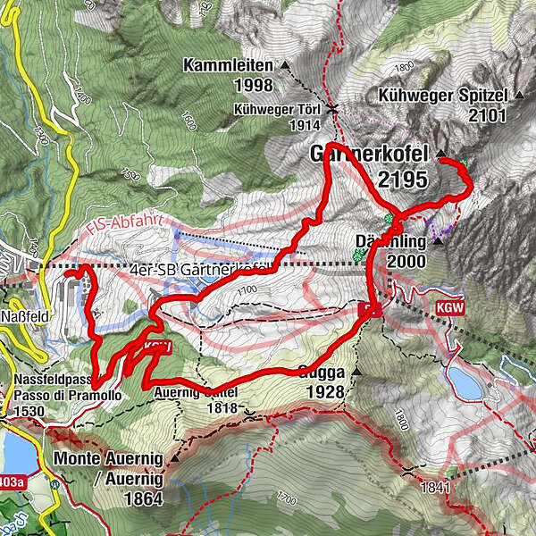 Hermagor-Pressegger See - Plattner - WatschigerAlm - Gartnerkofel ...