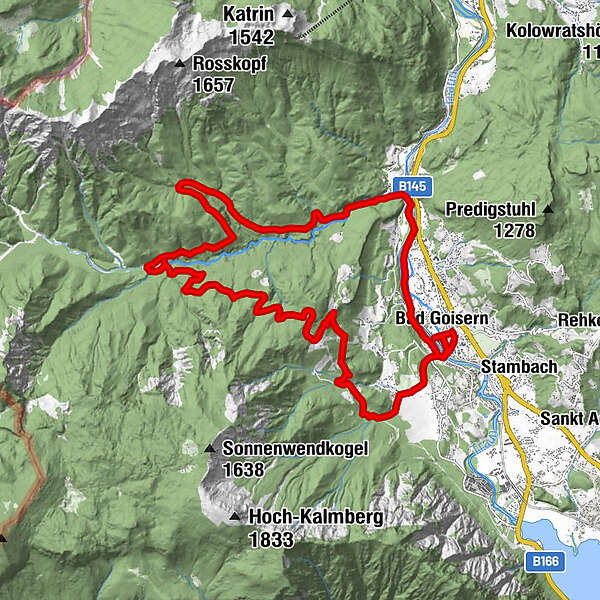 Bad Goisern - BERGFEX - E-Bike - Tour Oberösterreich