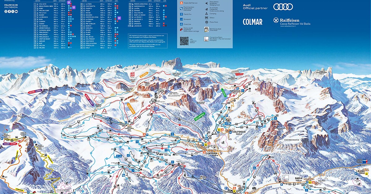 BERGFEX: Ski resort Alta Badia - Skiing holiday Alta Badia