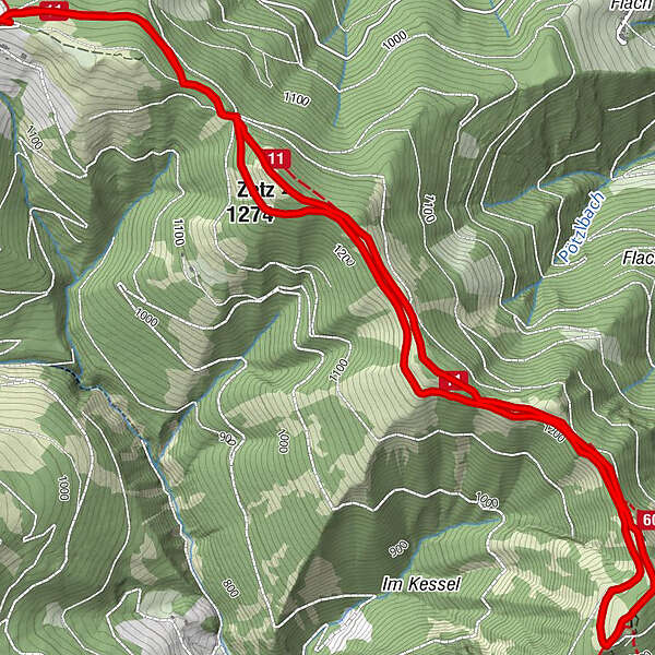 St. Kathrein am Offenegg - Steinbauer Brunnen - Zetz - Hoher Zetz ...