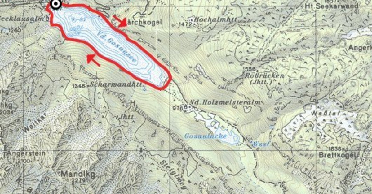 Gosau: Runde um den Vorderen Gosausee - BERGFEX - Wanderung - Tour ...