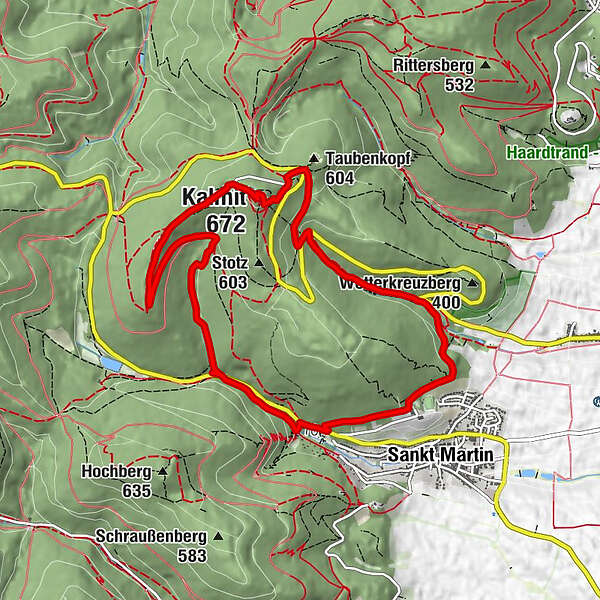 Wirtshaus Im Wolsel - Kalmithaus - Kalmit - Taubenkopf - BERGFEX ...