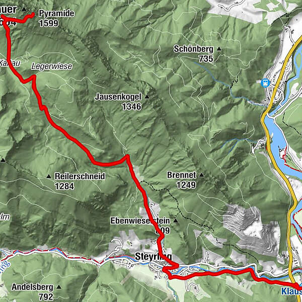 Steyrling - Kremsmauer - Pyramide - BERGFEX - Wanderung - Tour ...