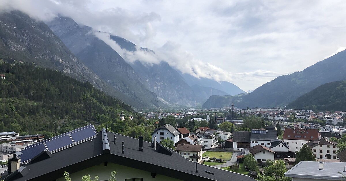 Landeck-Tobadil-Birg Wiesberg- Trisannabrücke-Grins-Stanz-Landeck ...