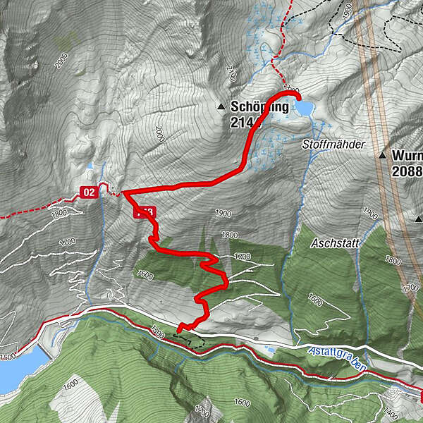 Wanderung Rothenwändersee - BERGFEX - Wanderung - Tour Salzburger Land