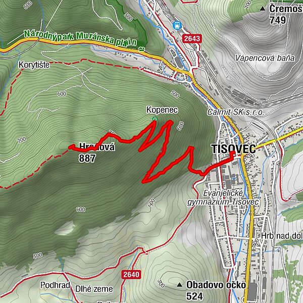 The Tisovec – Hradová Nature Trail - BERGFEX - Themenweg - Tour ...