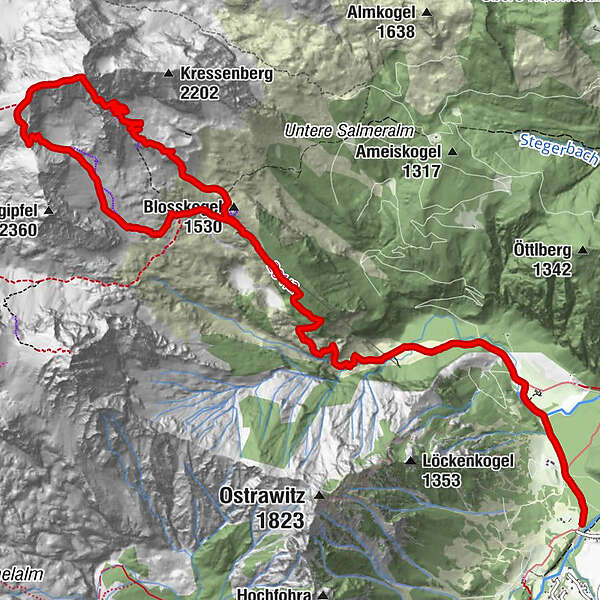 Großer Priel - BERGFEX - Hochtour - Tour Oberösterreich