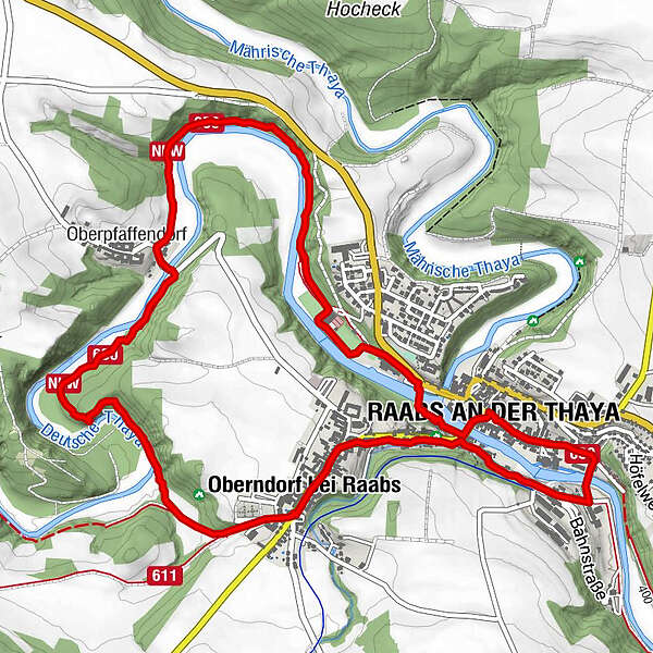 Raabs an der Thaya, Niederösterreich - BERGFEX - Wanderung - Tour ...