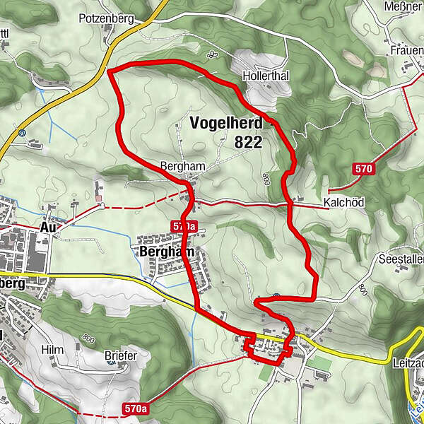 Parsberg - Vogelherd - Hollerthal - Miesbach - BERGFEX - Wanderung ...
