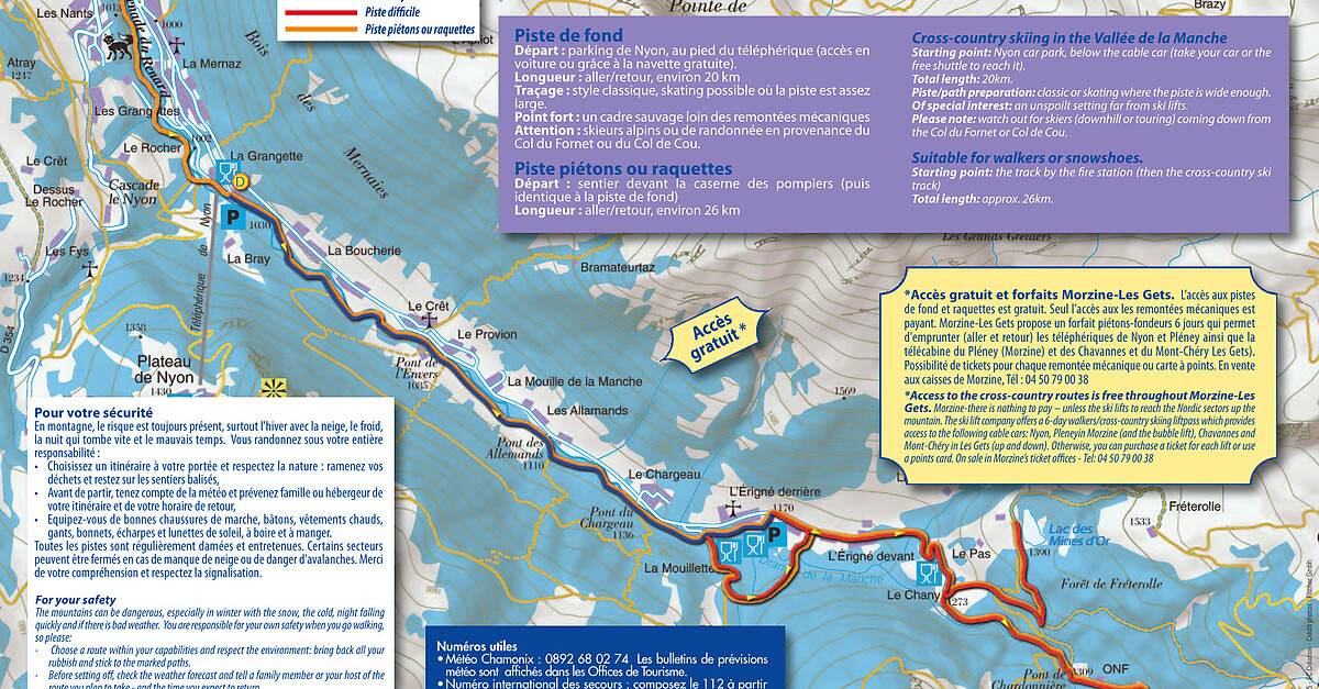 BERGFEX: Langrend på ski Morzine: Langrend på ski Morzine