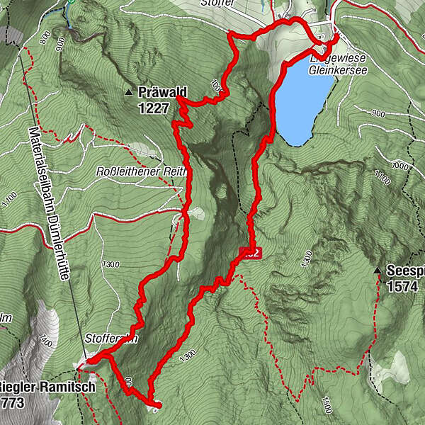 Gleinkersee-Dümlerhütte Runde - BERGFEX - Wanderung - Tour Oberösterreich