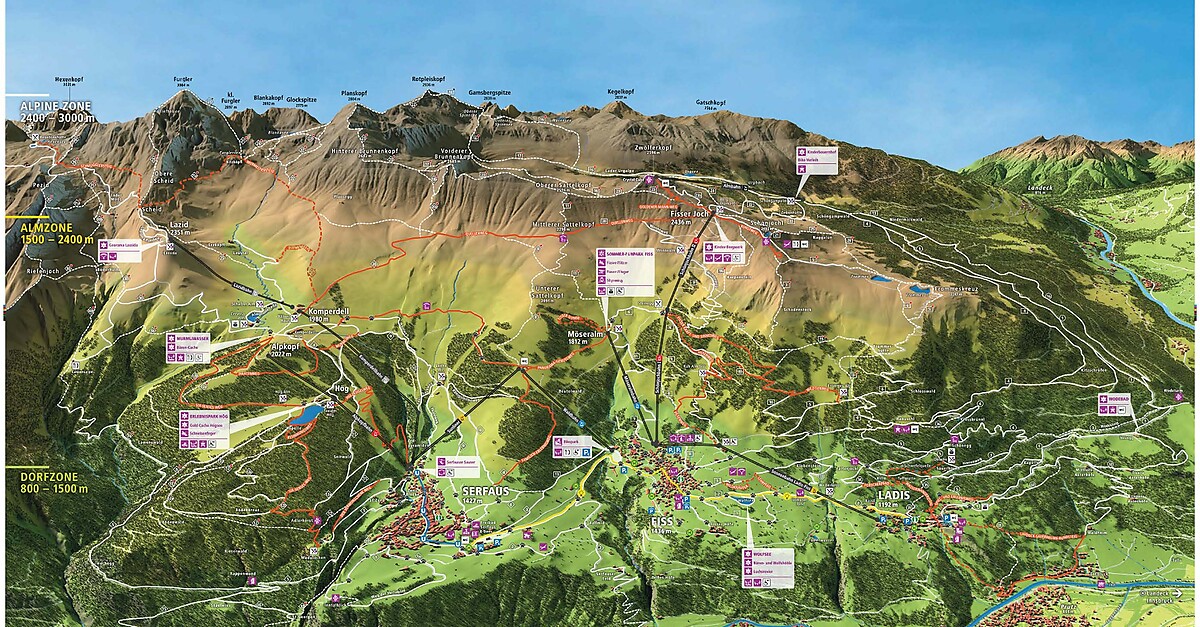 Barrierefreier Urlaub Angebote und Pauschalen Serfaus - Fiss - Ladis ...