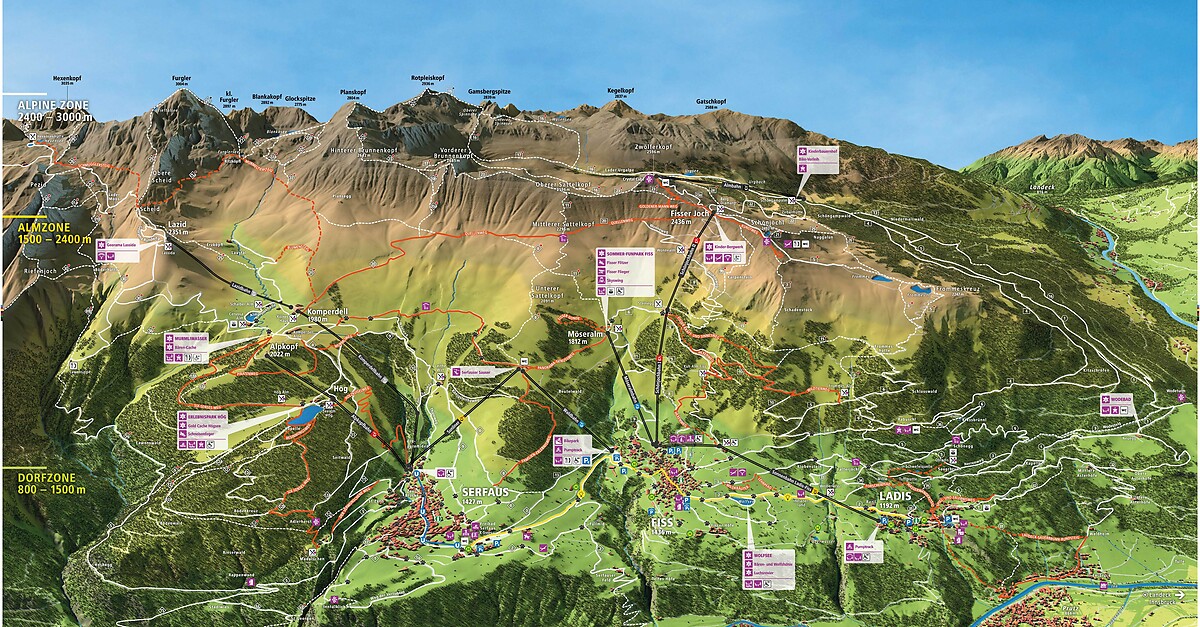 Wetter Serfaus - Fiss - Ladis - bergfex