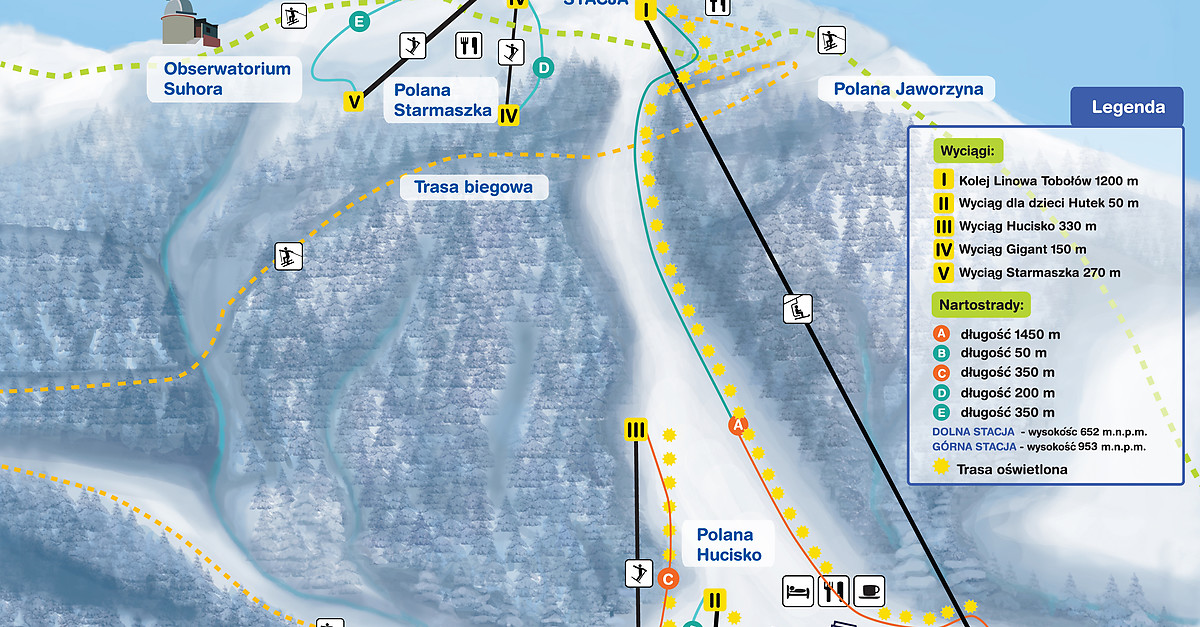 BERGFEX: Ski resort Koninki - Skiing holiday Koninki