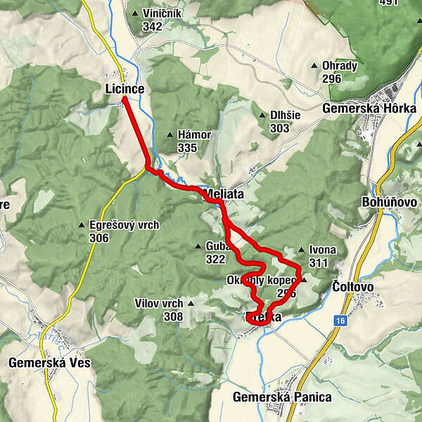 VKG 2024: Prielom Muráňa z Liciniec - BERGFEX - Radfahren - Tour ...
