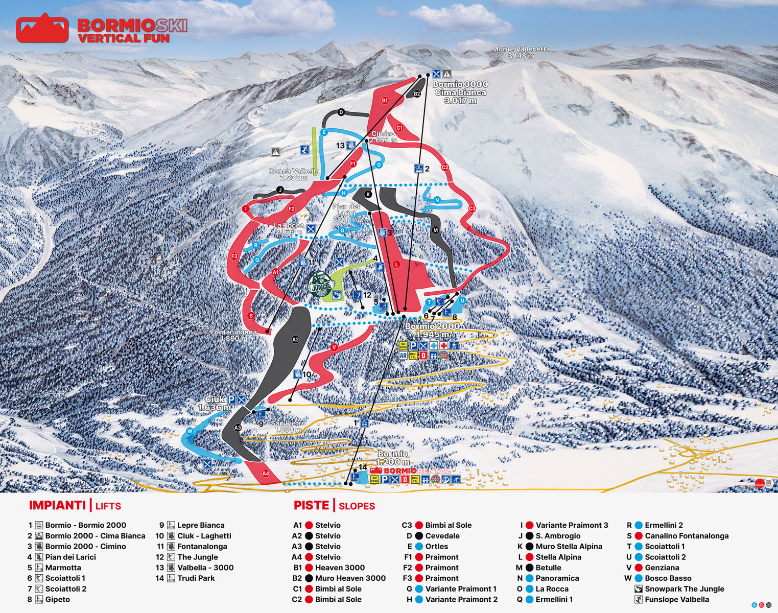 BERGFEX: Ski resort Bormio - Skiing holiday Bormio