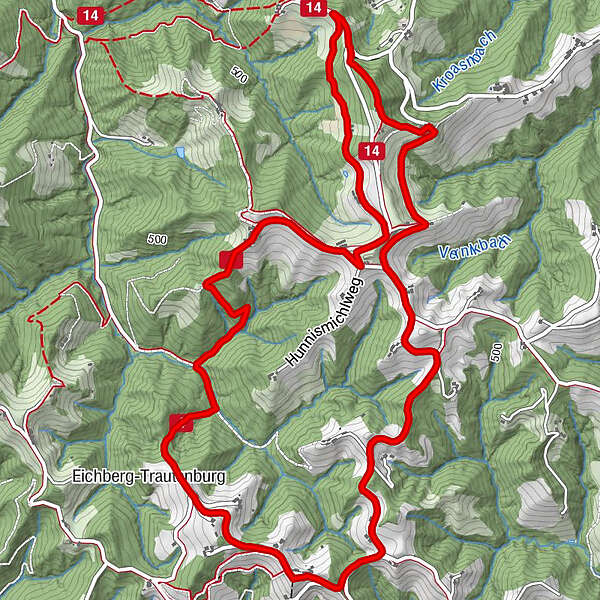 Leutschach an der Weinstraße - Klug - Rothschädl - Kreuzberg - BERGFEX ...