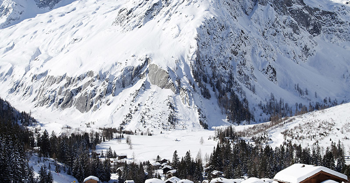BERGFEX: Panoramakaart Val Ferret - La Fouly: Kaart Val Ferret - La ...