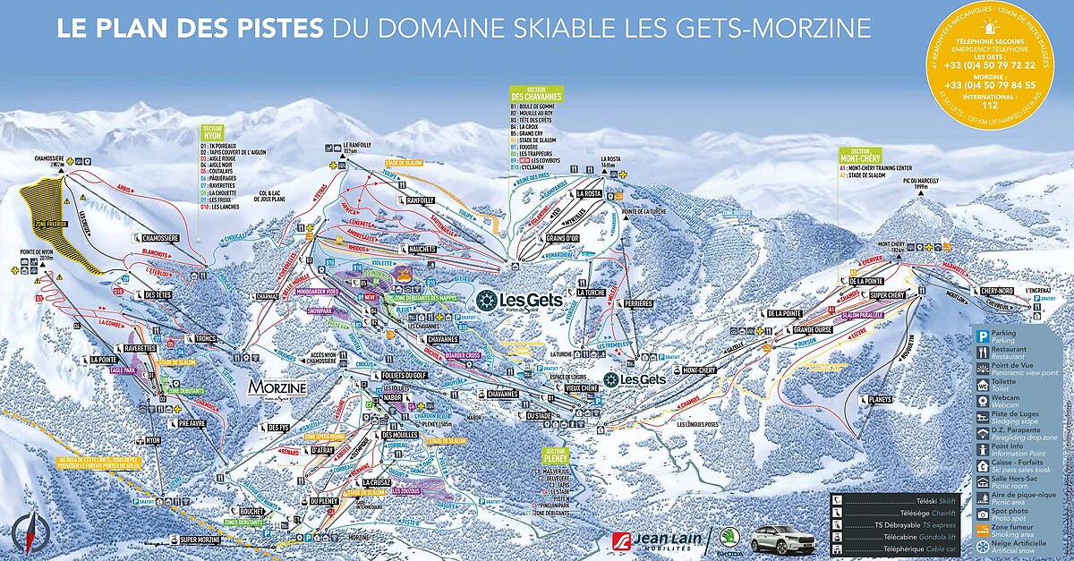 BERGFEX: Station de ski Les Gets / Portes du Soleil - Vacances de ski ...