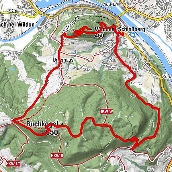Wildon - Wildoner Schloßberg - Buschenschank Bockmoar - Buchkogel ...