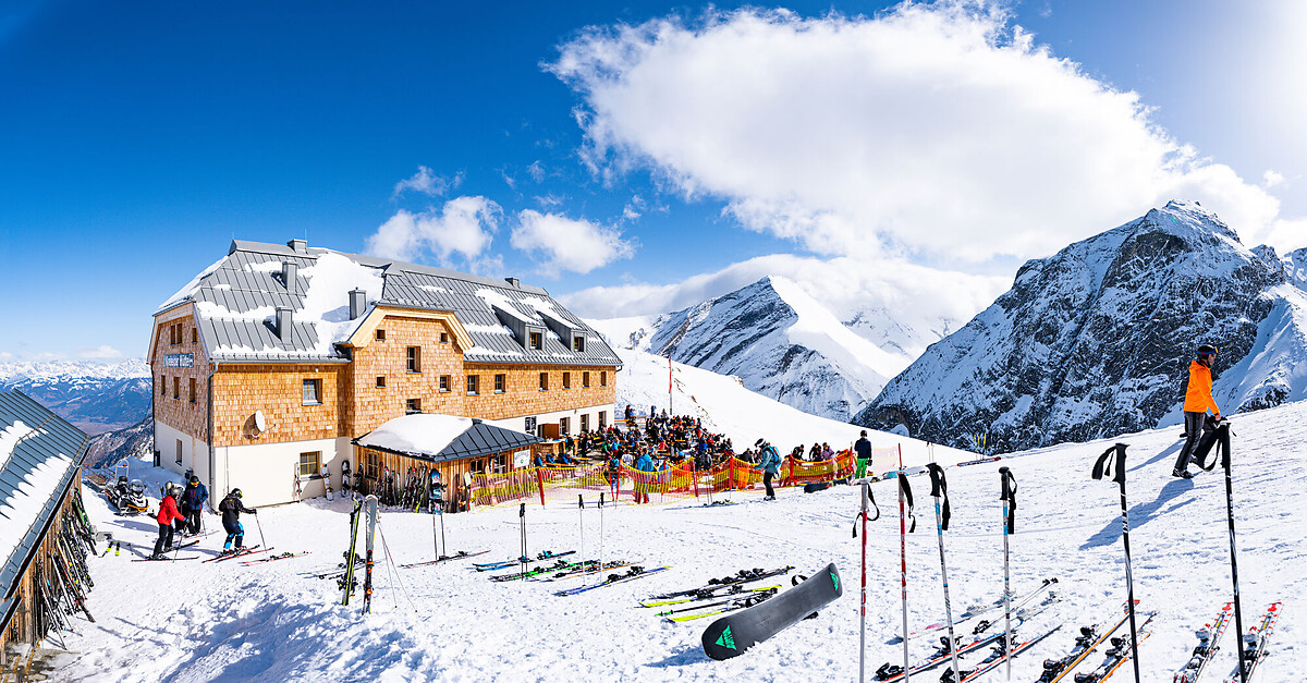 Krefelder Hütte: Hut Kaprun, Kitzsteinhorn / Kaprun / Zell am See
