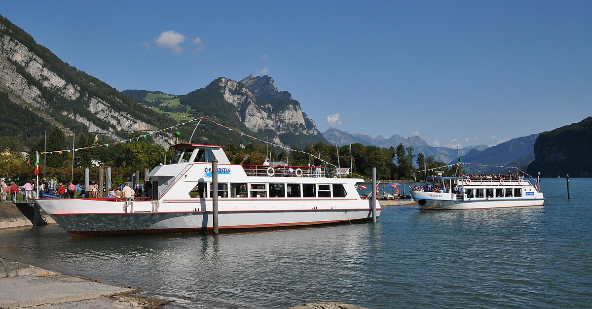 BERGFEX-Sehenswürdigkeiten - Schifffahrt Walensee – die Region vom ...