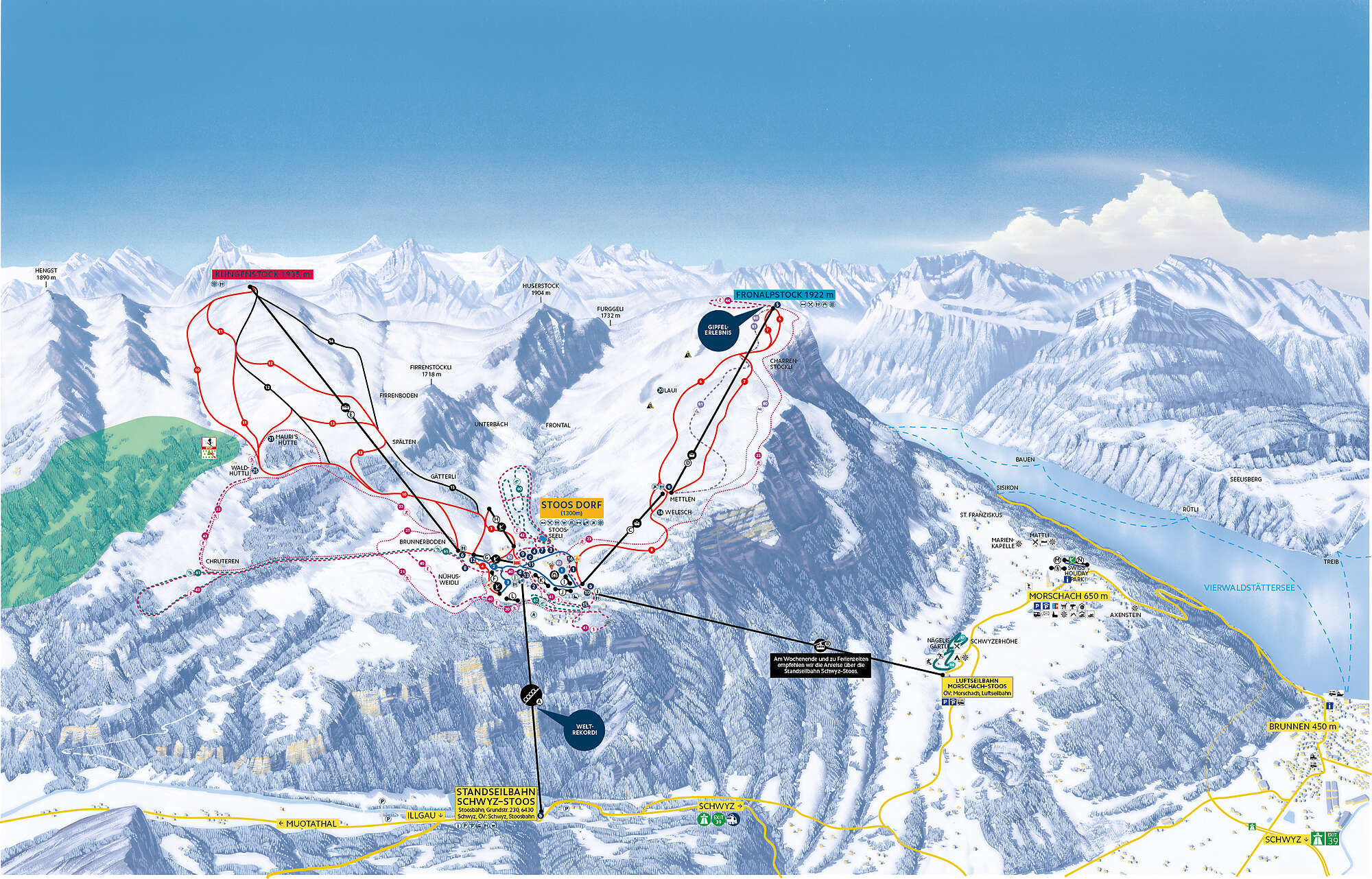 BERGFEX: Ski resort Stoos - Skiing holiday Stoos