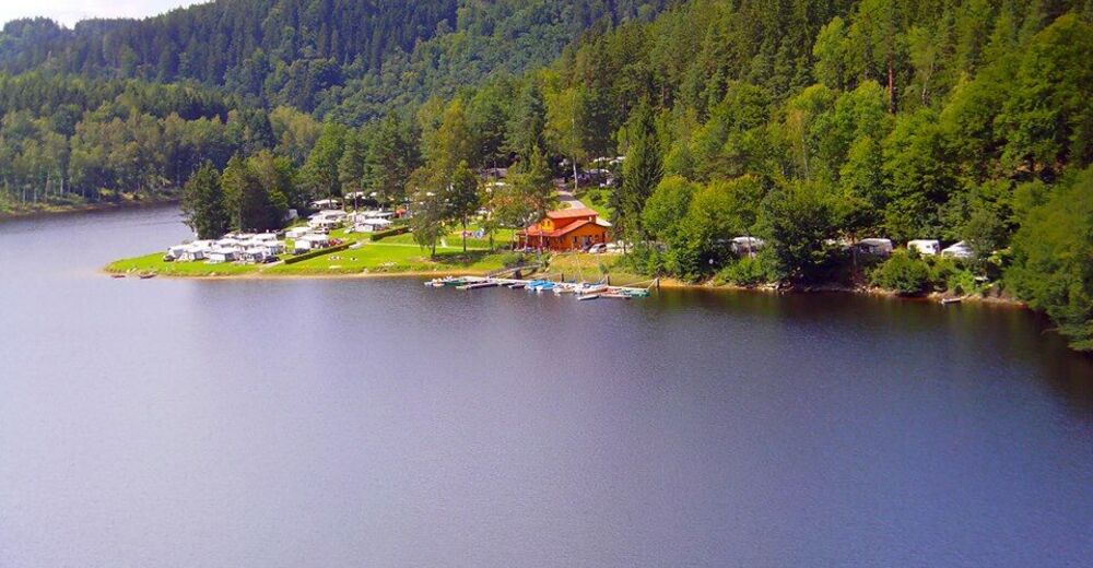 BERGFEX-Badesee Kampsee Dobra - Stausee - See - Baden - Schwimmen