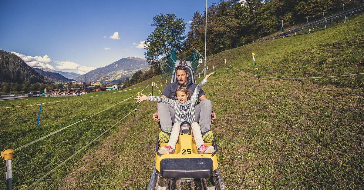 BERGFEX-Sehenswürdigkeiten - Arena Coaster - der Rodelspaß im Zillertal ...