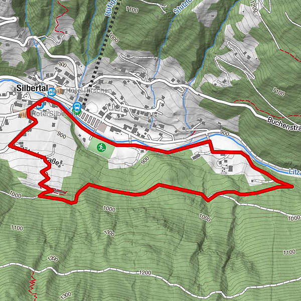 Kinderwanderweg Silbertal - BERGFEX - Wanderung - Tour Vorarlberg