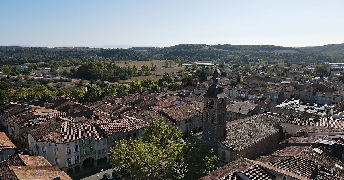 BERGFEX-Sehenswürdigkeiten - Königliche Bastide von Réalmont - Centre ...