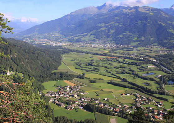 BERGFEX: Panoramakarte Lavant: Karte Lavant - Alm - Lavant